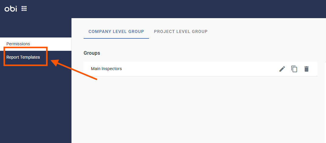 Using the Inspection Report Templates