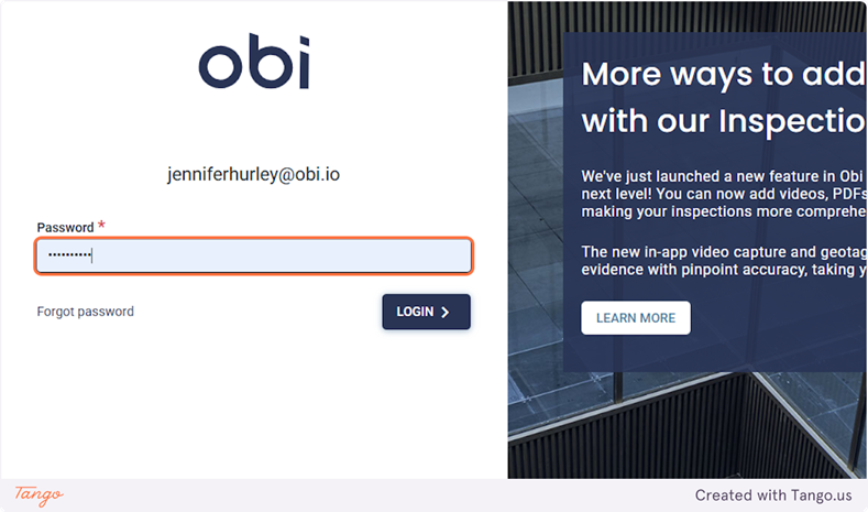 How to Log in to Obi ESG