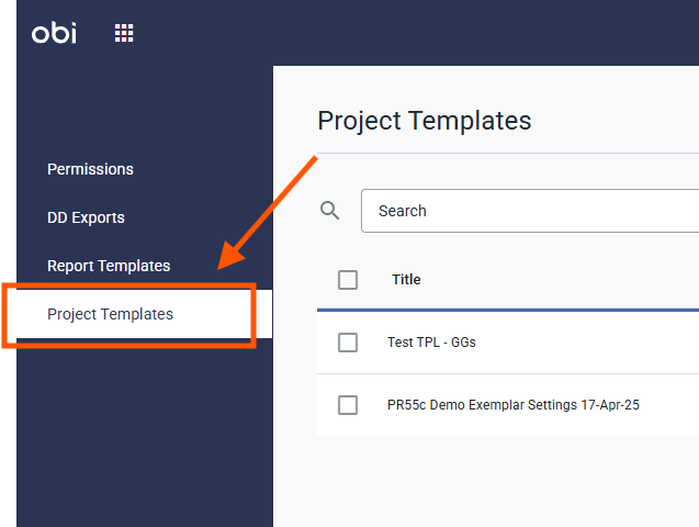 Project Templates